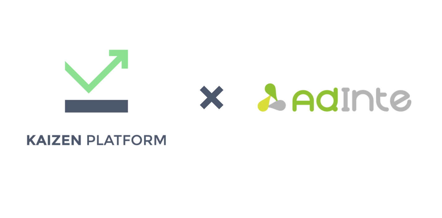 Kaizen Platformとアドインテが業務提携し、ID-POSなどの オフラインデータに基づいた動画活用でメーカーや小売の販促DXを支援